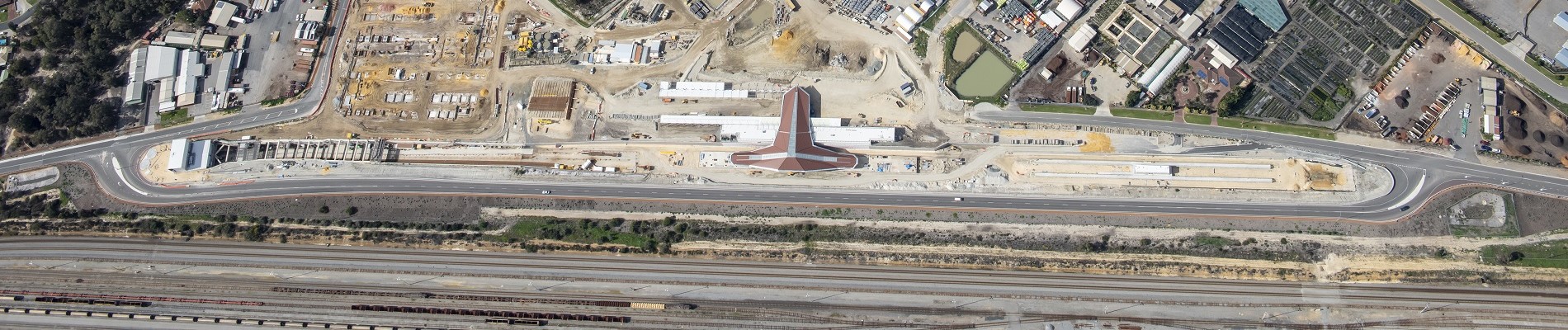 Forrestfield Airport Link > Construction sites > High Wycombe Station