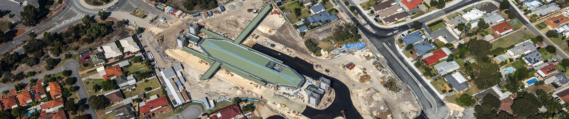 Forrestfield Airport Link > Construction sites > Redcliffe Station